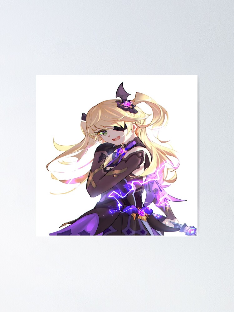 "Fischl Genshin Impact" Poster for Sale by EllyStar24 | Redbubble