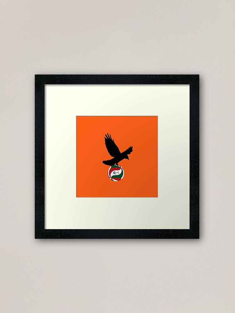 "Haikyuu Karasuno crow - FLY" Framed Art Print for Sale by anieck ...