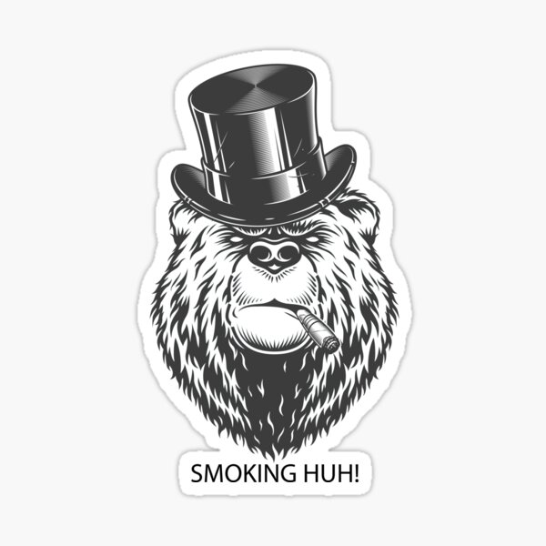 "SMOKING KILLS" Sticker for Sale by Genius-Duke | Redbubble