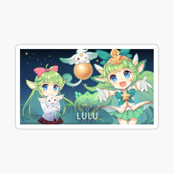 "LULU" Sticker for Sale by ambarkon | Redbubble
