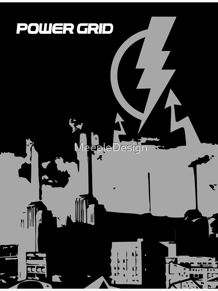 "Power Grid - Board Games Design - Movie Poster Style - Board Game Art ...