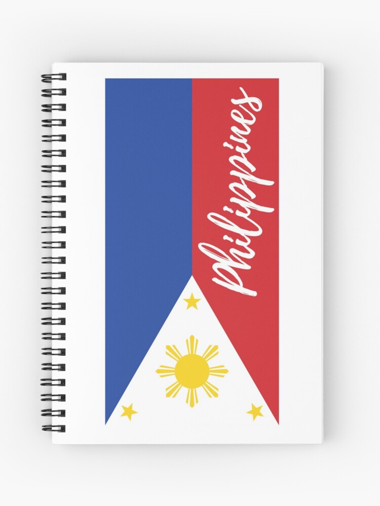 "The Philippines Flag Philippines for filipino " Spiral Notebook for ...