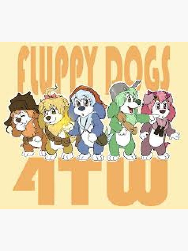 "Fluppy Dogs" Poster for Sale by DellaDuck | Redbubble