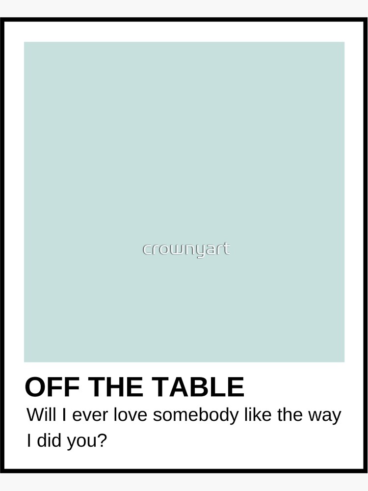 off The Table Pantone Sticker For Sale By Crownyart Redbubble off-the-table-pantone-sticker-for-sale-by-crownyart-redbubble