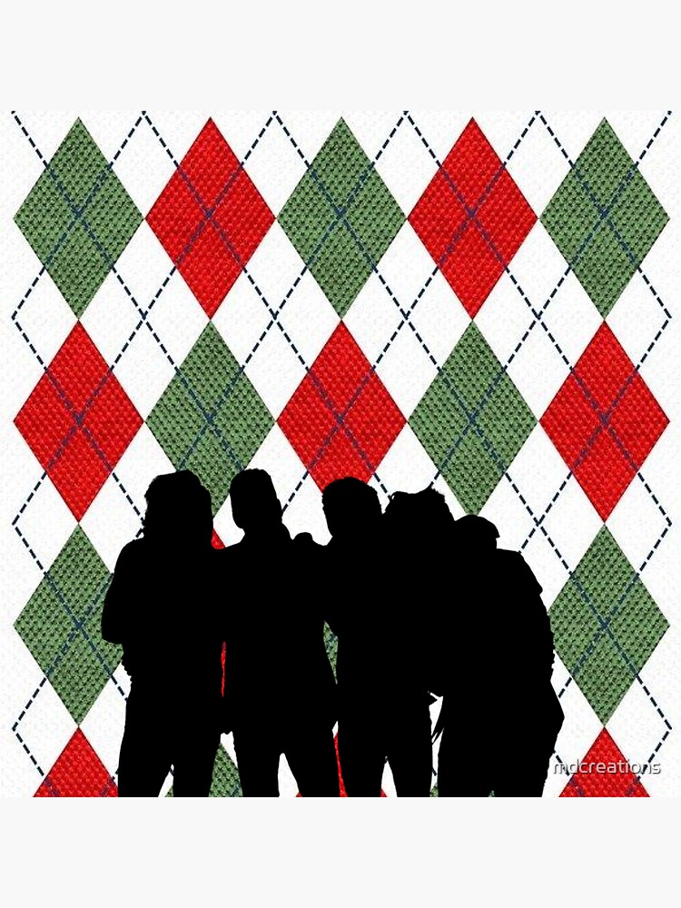 "one direction christmas" Sticker for Sale by mdcreations | Redbubble