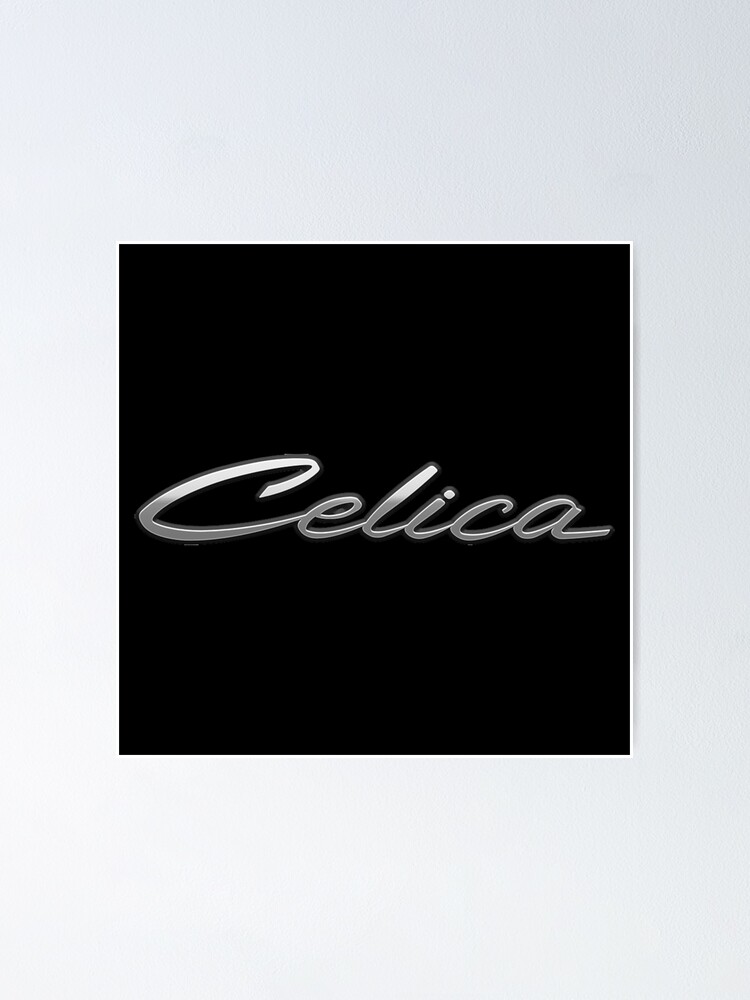 "Best Selling - Celica Logo" Poster for Sale by SarahLuftt | Redbubble