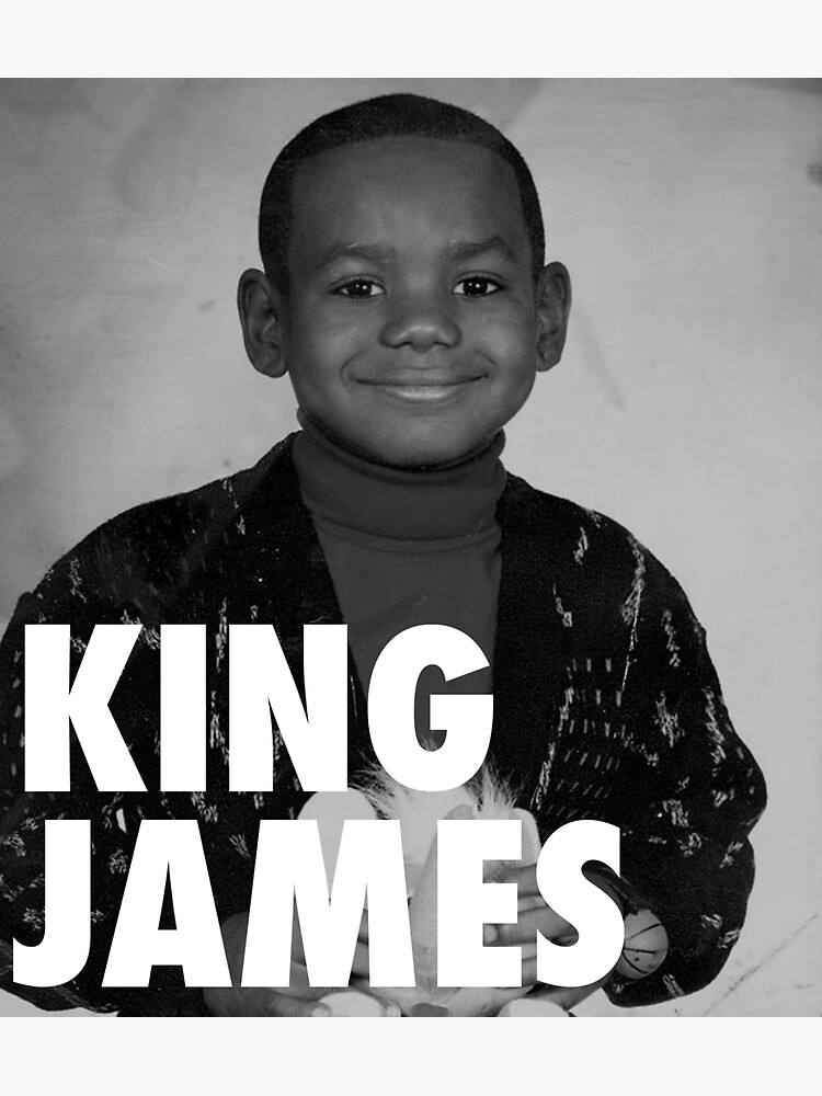 "Lebron James (KING JAMES)" Sticker for Sale by iixwyed | Redbubble