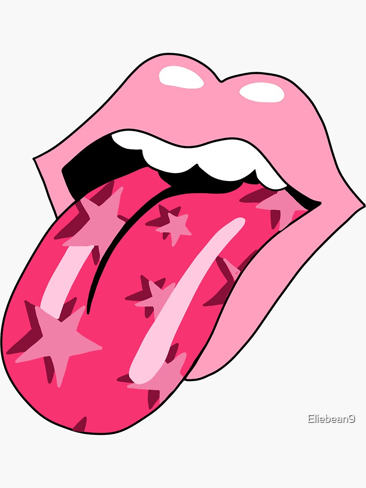 "Mouth" Sticker for Sale by Eliebean9 | Redbubble
