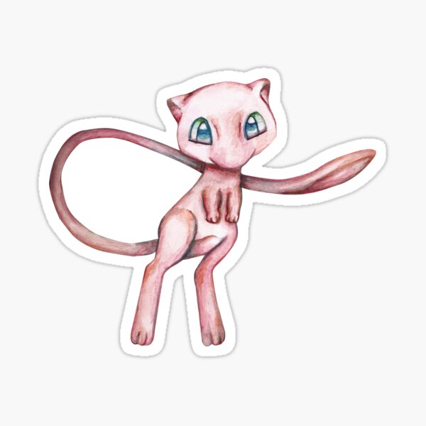 Mew Stickers | Redbubble
