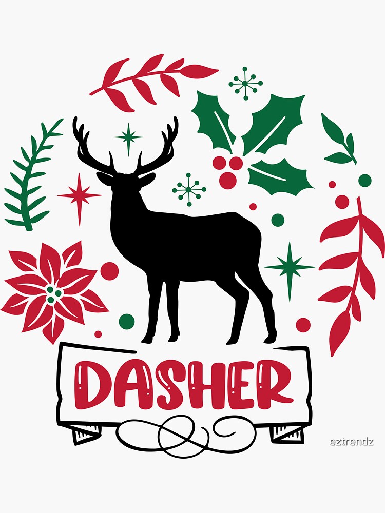 "Dasher" Sticker for Sale by eztrendz | Redbubble