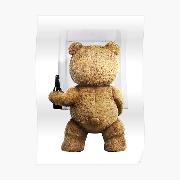 Póster «Cerveza ted» de benjipillow | Redbubble