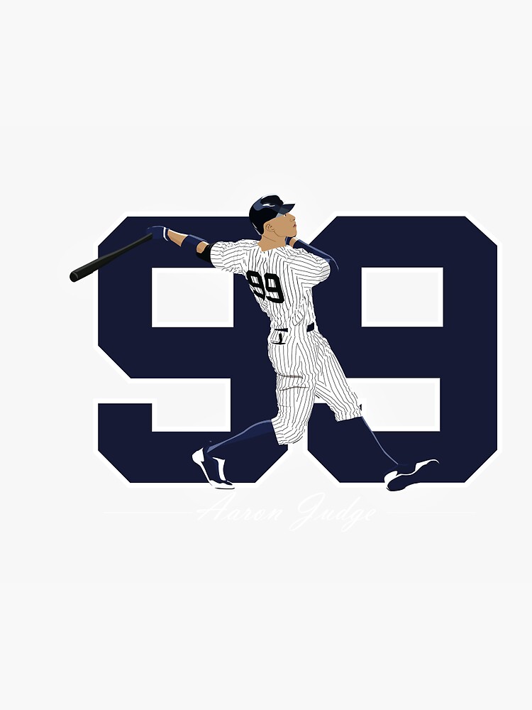"Aaron Judge Sticker" Sticker for Sale by InkSurgeon | Redbubble