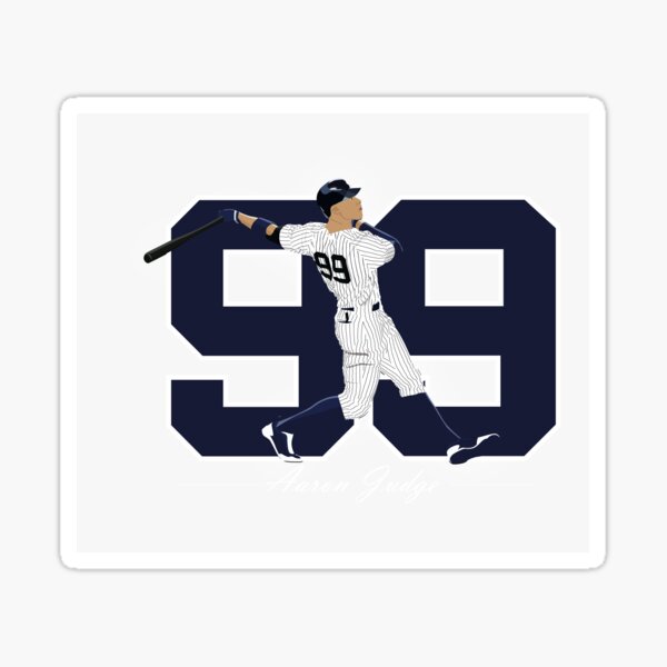 "Aaron Judge Sticker" Sticker for Sale by InkSurgeon | Redbubble