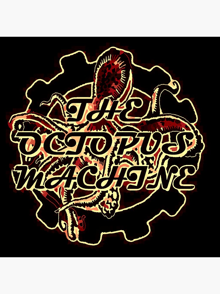 "The Octopus Machine logo" Sticker for Sale by OctopusMachine | Redbubble