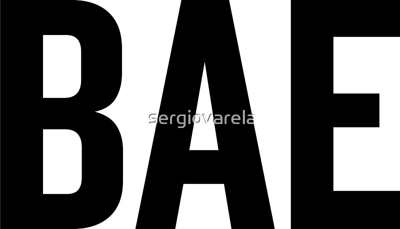 Bae: Stickers | Redbubble