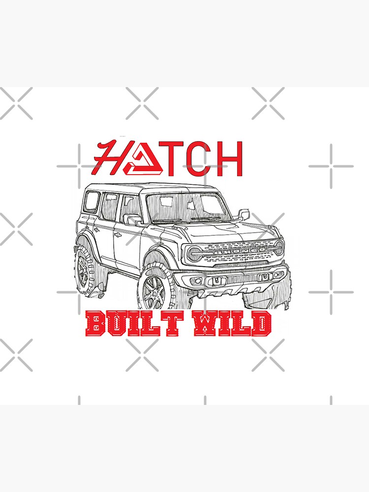 "Built Wild" Sticker by Aredford23 | Redbubble