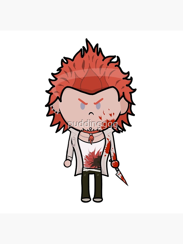 "Danganronpa - Leon Killer" Art Print by puddingggg | Redbubble