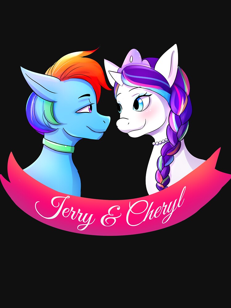 "Jerry and Cheryl |MLPcandy|" T-shirt for Sale by MLPcandy | Redbubble ...