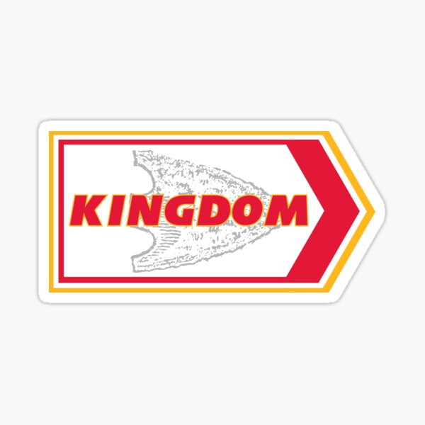 "Kansas City Kingdom" Sticker by DeadStadium | Redbubble