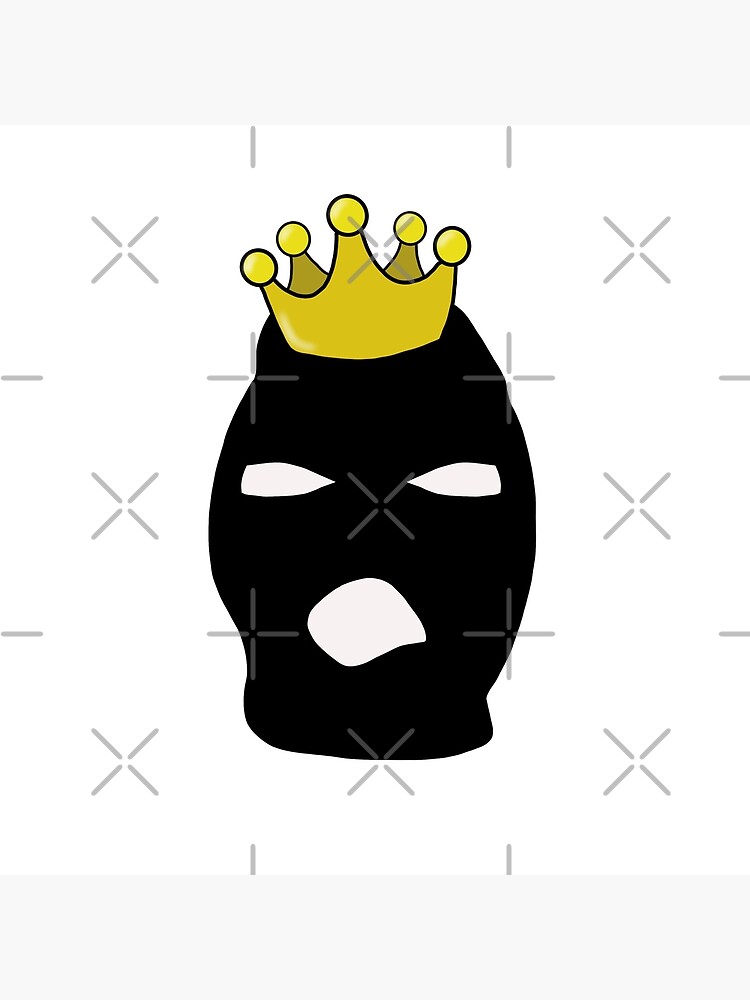 " The Hooded King" Poster by FlyWorld | Redbubble