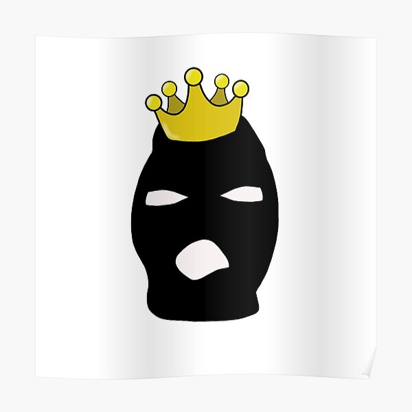 " The Hooded King" Poster by FlyWorld | Redbubble