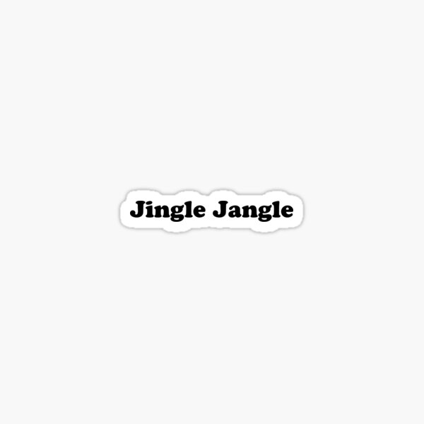 "Jingle jangle design" Sticker by elisathecreator | Redbubble
