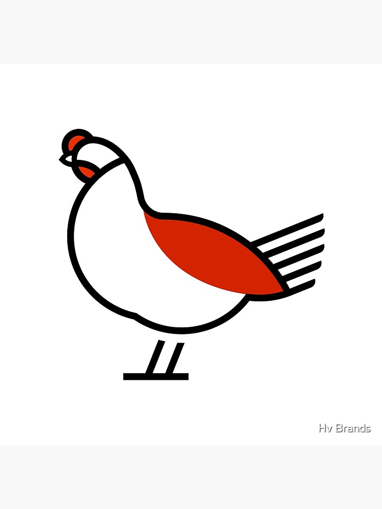 "cute minimal chicken art" Poster by hvssvn | Redbubble