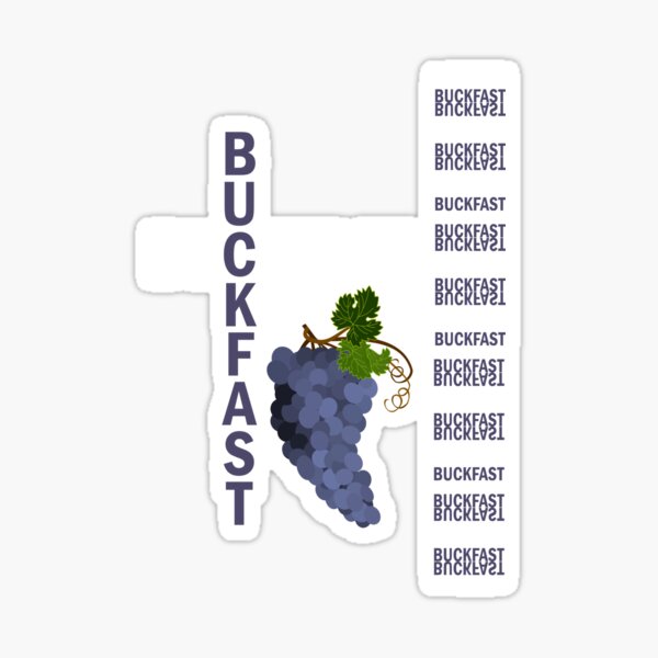 "Buckfast Tonic Wine" Sticker for Sale by medoube | Redbubble