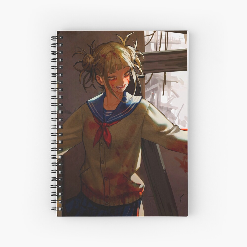 "Toga Himiko League of Villains MHA crazy girl" Spiral Notebook by ...