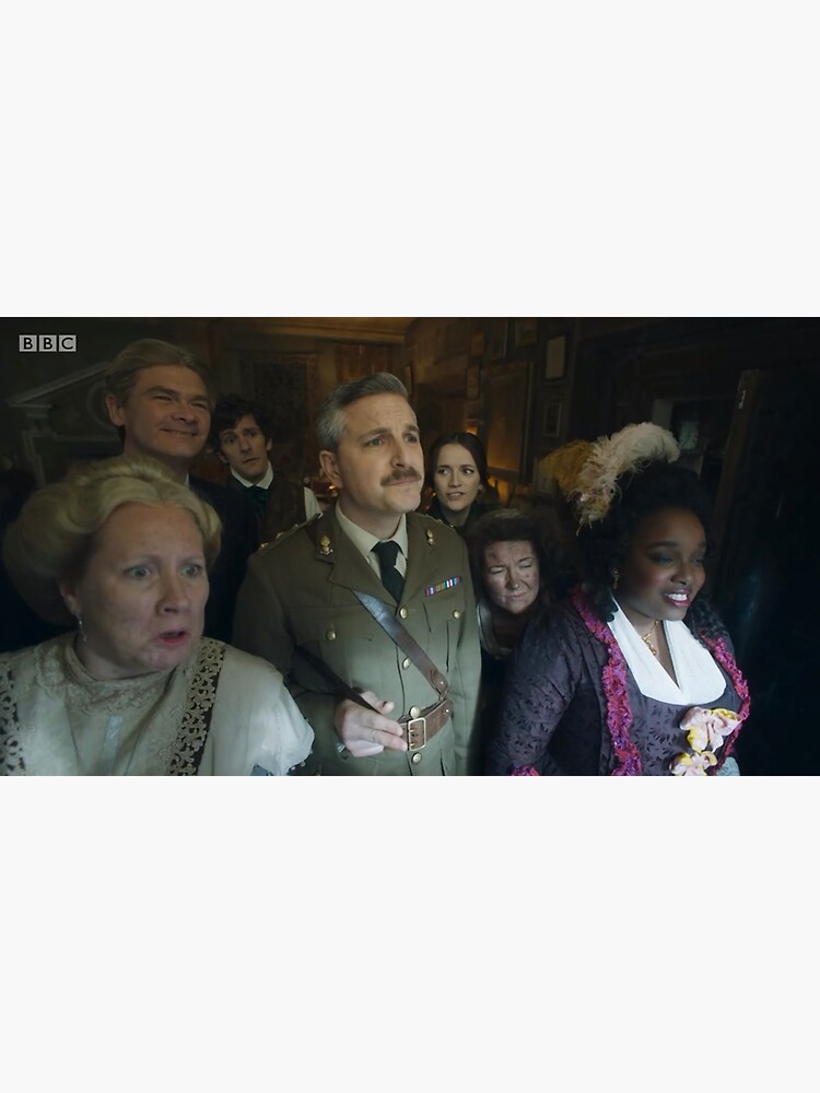 "bbc ghosts" Sticker by Oscar-Lycan | Redbubble