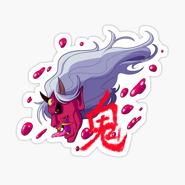 "ONI" Sticker for Sale by itsaaudra | Redbubble