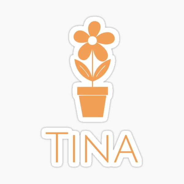 Tina Name Logo