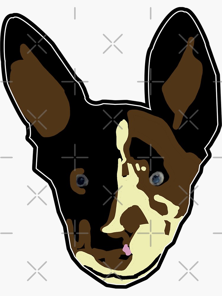 "Juni Cartoon Face" Sticker by moonmanwade | Redbubble