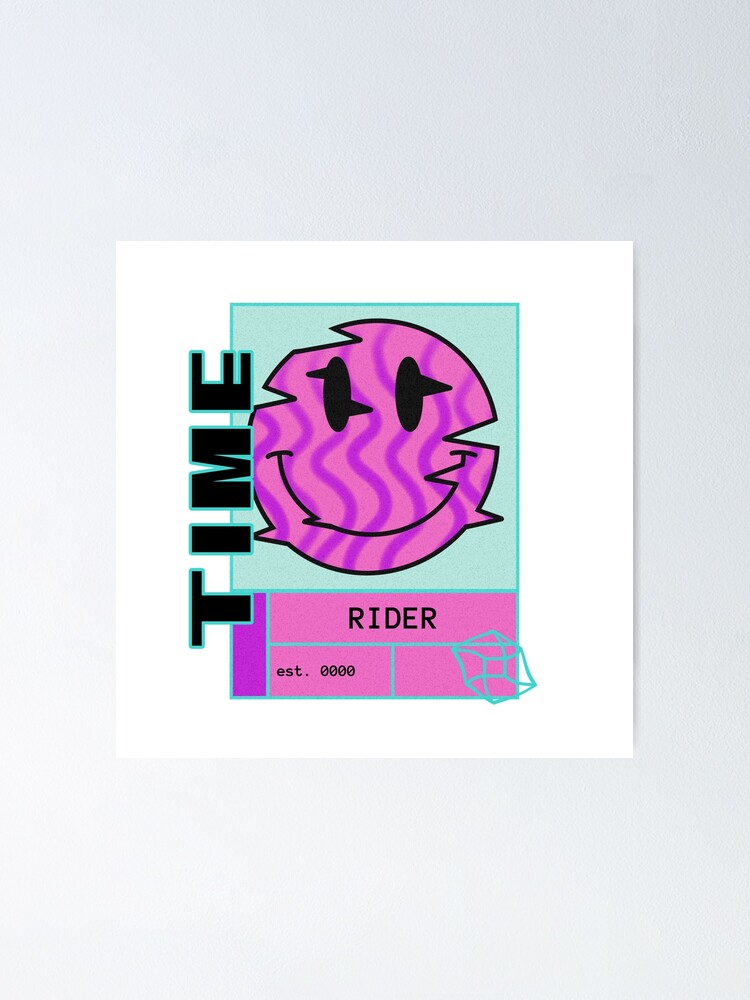 "Time Rider" Poster for Sale by Surreal-Studios | Redbubble