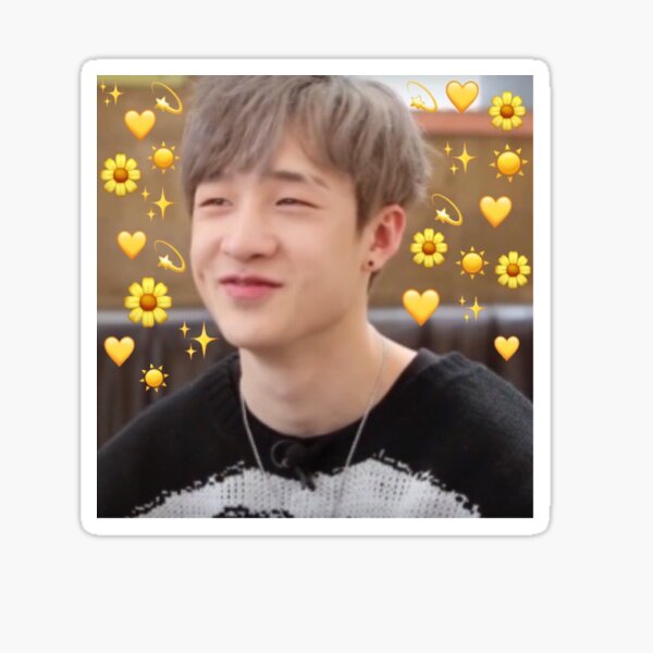 "Bang Chan" Sticker for Sale by love-101 | Redbubble