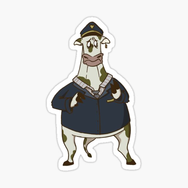 "Boyd Cooper Psychonauts: Animal" Sticker by memphis-baines | Redbubble