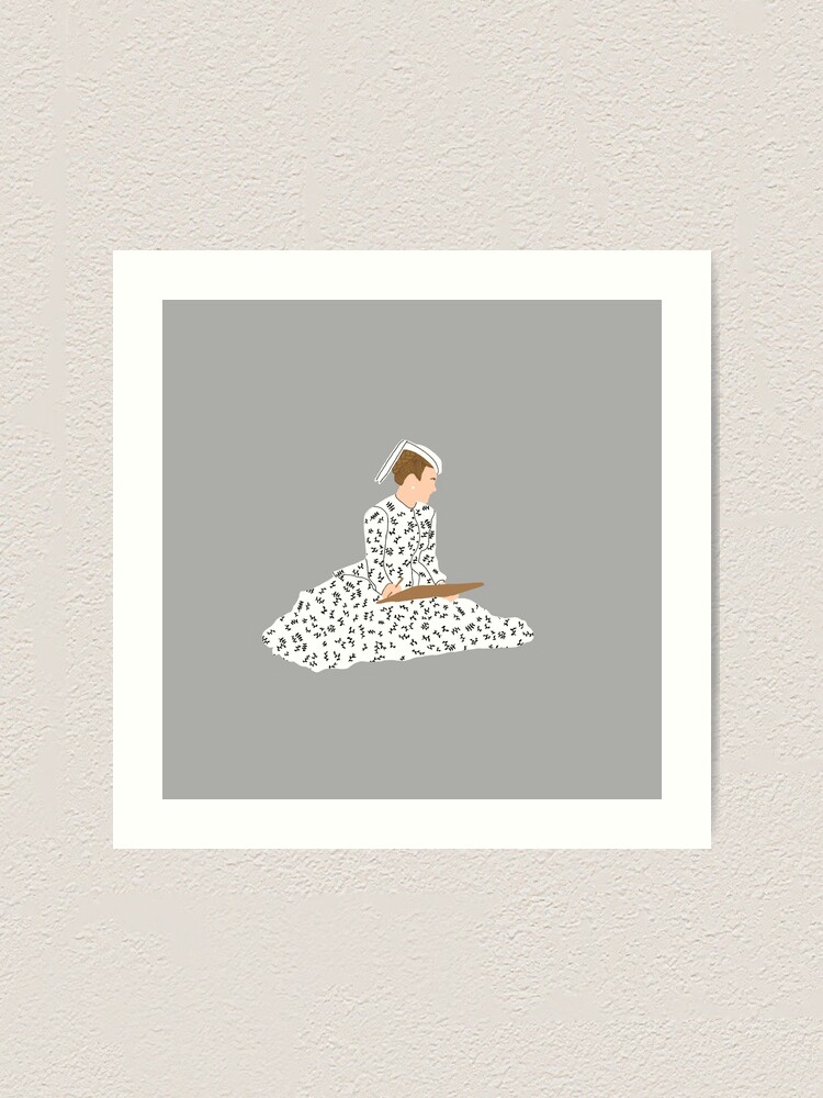 "Amy March drawing in Paris Little Women" Art Print by natblue | Redbubble