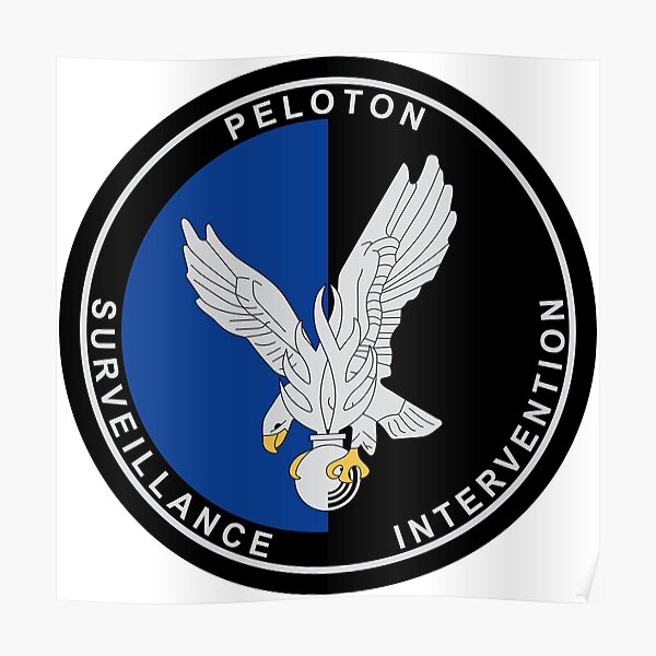 Poster « (HQ) Peloton de surveillance et d'intervention de la ...