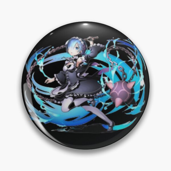 Rem Re Zero Cute Pins and Buttons | Redbubble
