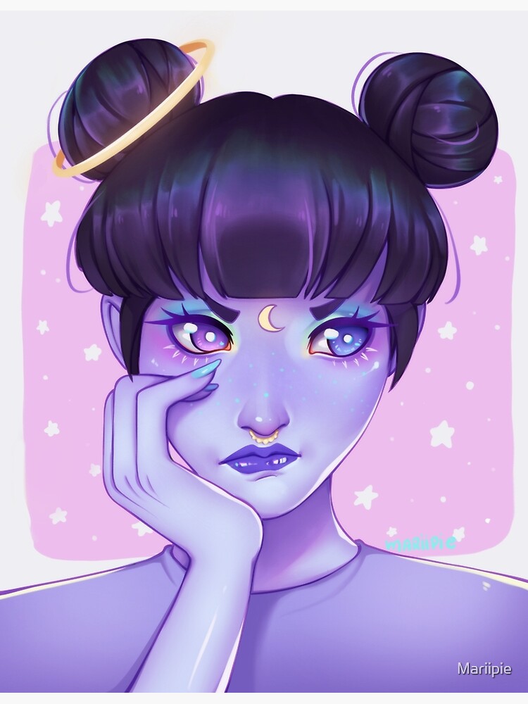 "Alien Girl " Poster for Sale by Mariipie | Redbubble