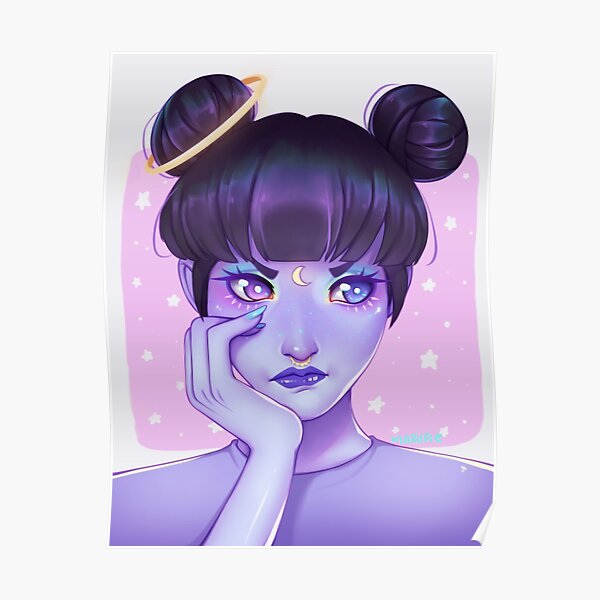 "Alien Girl " Poster for Sale by Mariipie | Redbubble