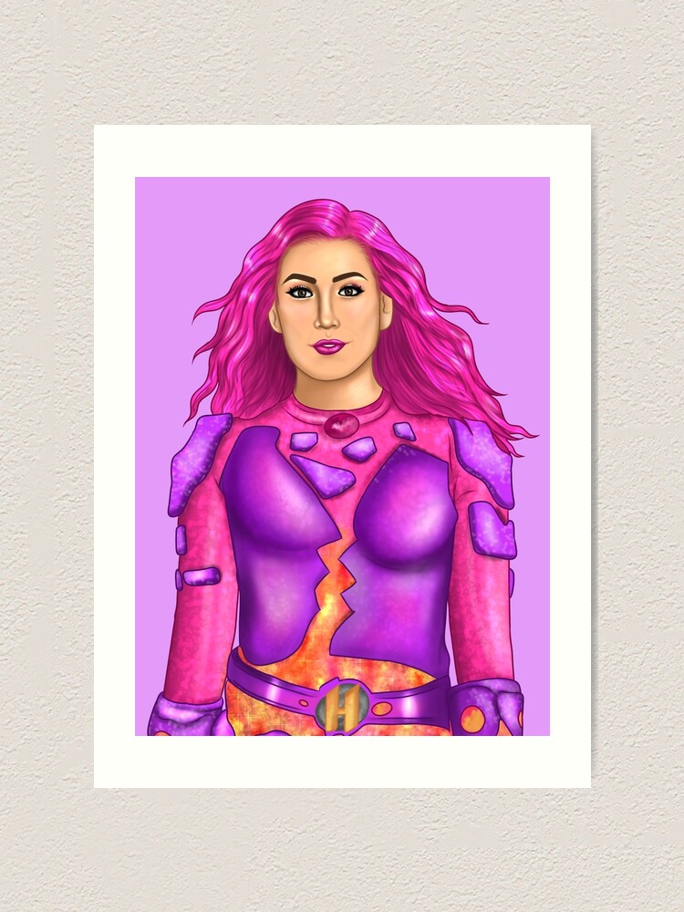 "shark boy and lava Girl drawing WE CAN BE HEROES" Art Print for Sale ...