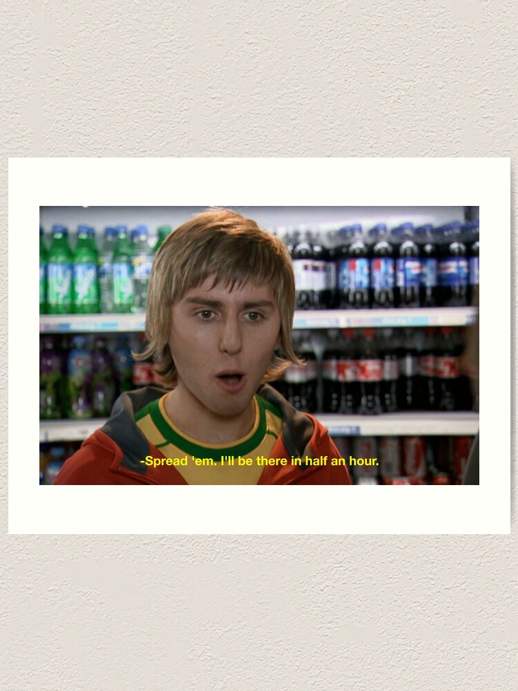 "Jay The Inbetweeners Funny Quote Spread em" Art Print by ...