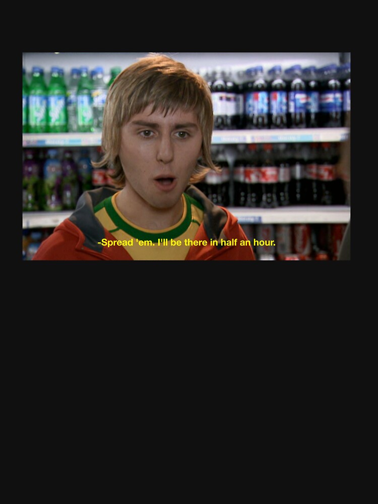 "Jay The Inbetweeners Funny Quote Spread em" Essential T-Shirt for Sale ...