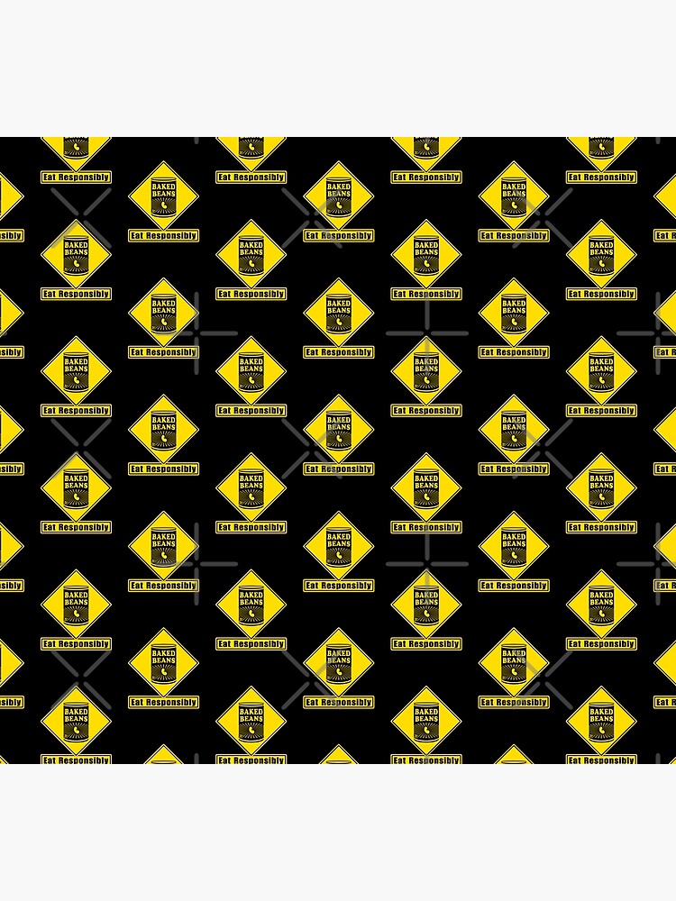 "Baked Beans - Eat Responsibly! Road Sign" Socks by TsipiLevin | Redbubble