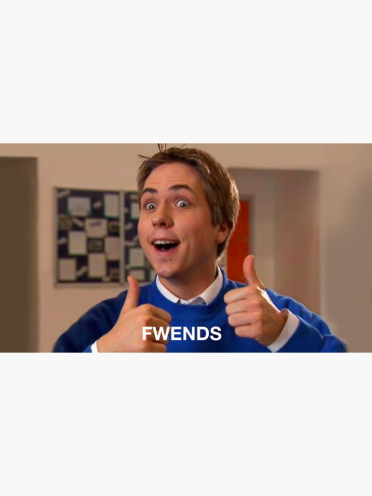 Pegatina «Fwends Friends meme de los inbetweeners» de TheBritishShop ...