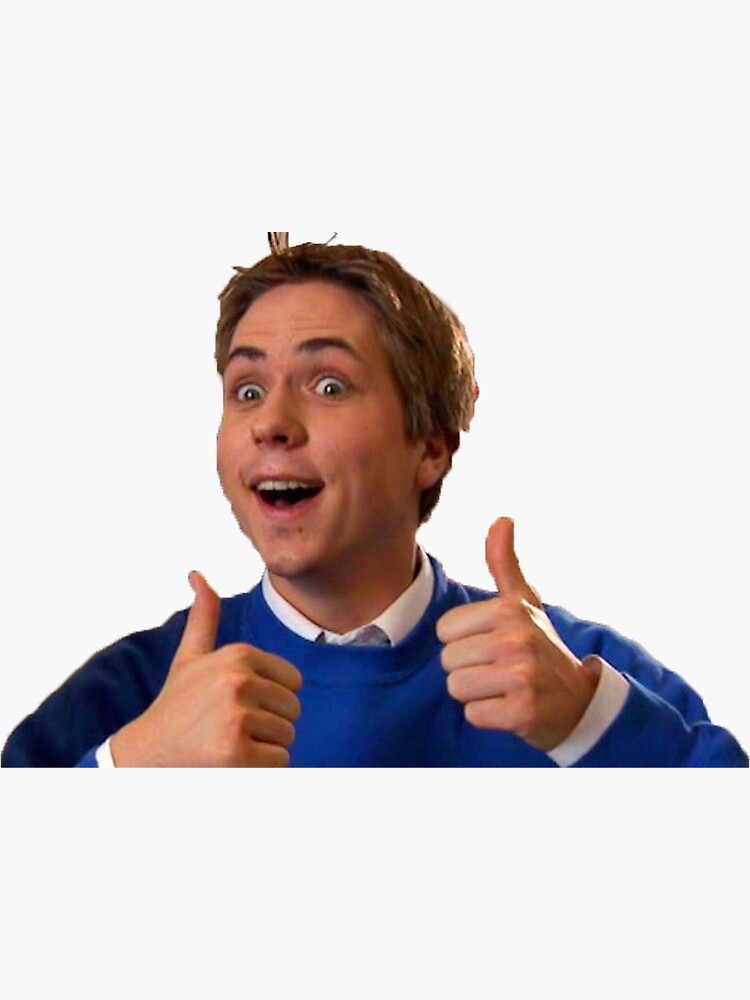 "Ohh Fwends Friends meme from the inbetweeners" Sticker by ...