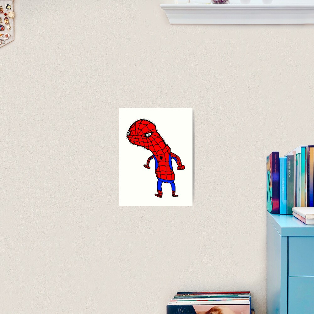 "Spoderman Meme" Art Print by fomodesigns | Redbubble