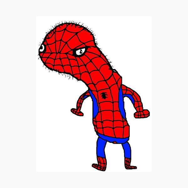 "Spoderman Meme" Photographic Print by fomodesigns | Redbubble