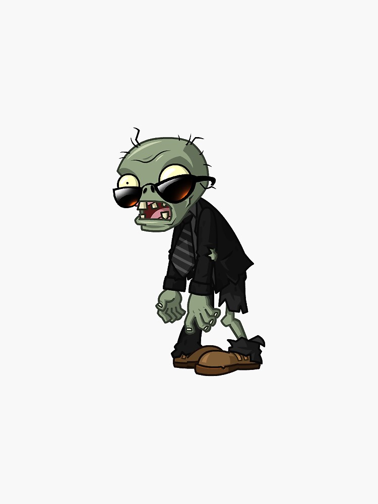 "cool zombie" Sticker for Sale by Olivermakesart | Redbubble